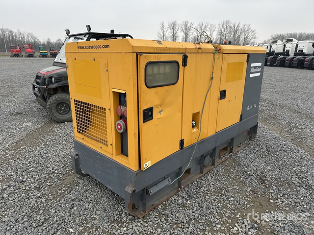 2014 Atlas Copco QAS60 60 kVA Skid-Mounted Generator Set | Ritchie Bros ...