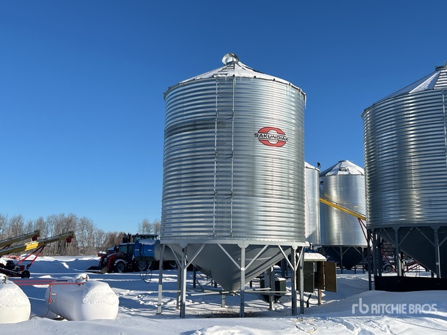 Sakundiak 1404 +/- 2800 bu 4 Ring Hopper Grain Bin | Ritchie Bros ...