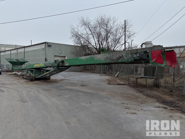 2014 McCloskey ES4080TV 38 in x 80 ft Tracked Stacking Crawler Conveyor ...