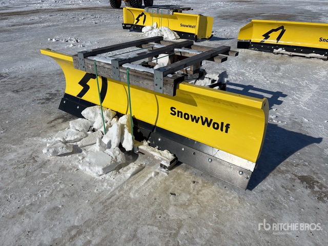 Snow Wolf Ultra 96 8 ft 2 Way Snow Plow | Ritchie Bros. Auctioneers