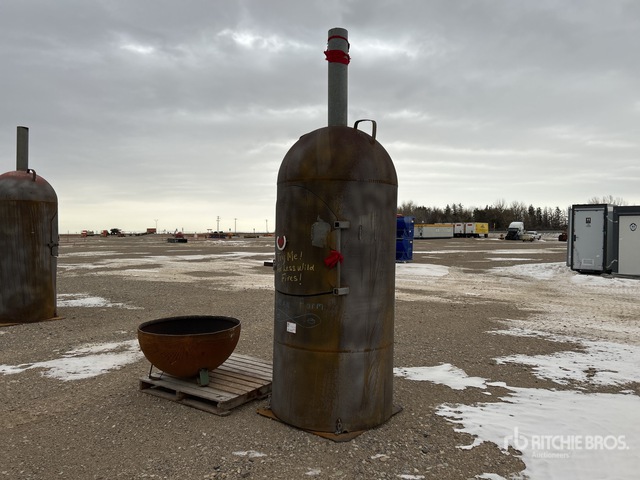 8 ft x 40 in Incinerator and 37 in Fire Pit | Ritchie Bros. Auctioneers