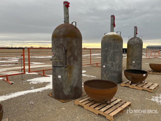 8 ft x 40 in Incinerator and 37 in Fire Pit | Ritchie Bros. Auctioneers