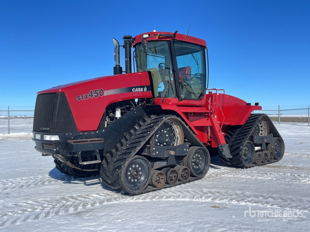 2002 Case IH STX450 Steiger Quadtrac Track Tractor | Ritchie Bros ...