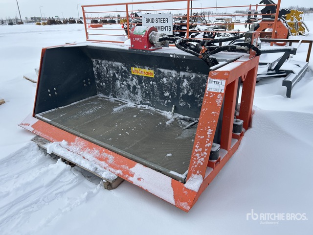 2024 Raytree RMVB78U 78 in Skid Steer Screening Bucket (Unused ...