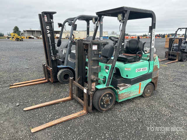 2004 Mitsubishi FGC25 5000 lb Forklift | Ritchie Bros. Auctioneers