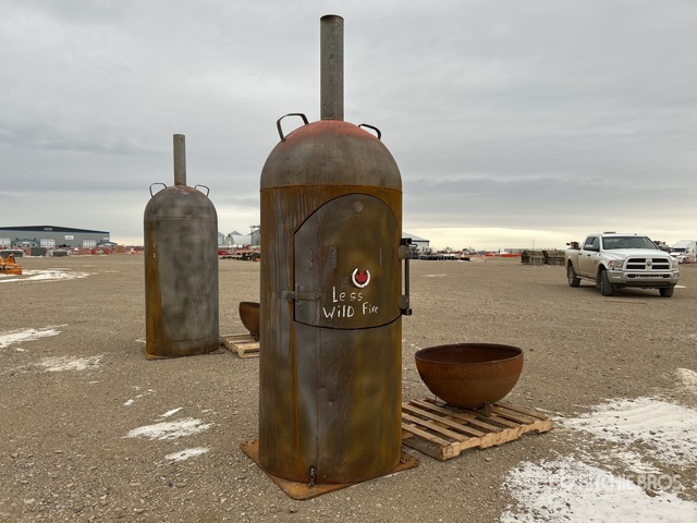 8 ft x 40 in Incinerator and 37 in Fire Pit | Ritchie Bros. Auctioneers