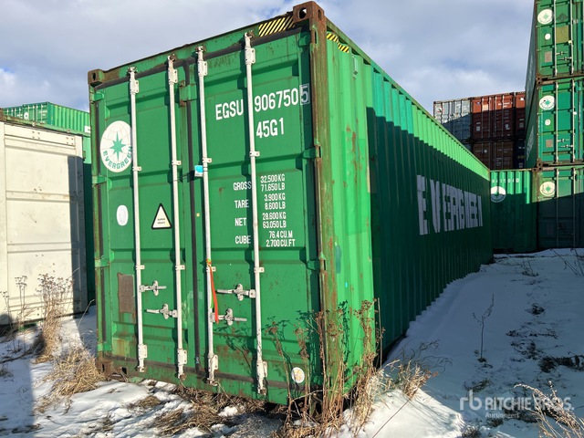 2013 40 ft High Cube Storage Container | Ritchie Bros. Auctioneers
