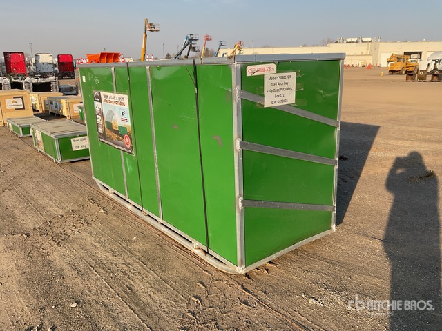 2025 Suihe C504017DR-610gPVC 50 ft x 40 ft x 17 ft Container Shelter ...