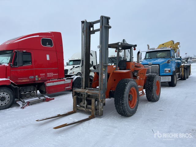 Tovel TS124414 12000 lb 4x4 Rough Terrain Forklift | Ritchie Bros ...
