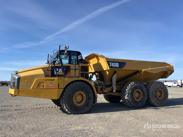 2014 Cat 740B Articulated Dump Truck | Ritchie Bros. Auctioneers