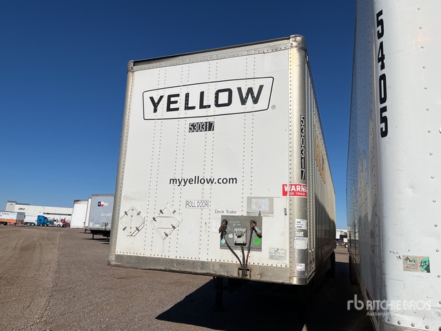2007 Wanco/Wabash DVCVHPC 53 ft x 102 in T/A Semi-remorque fourgon ...