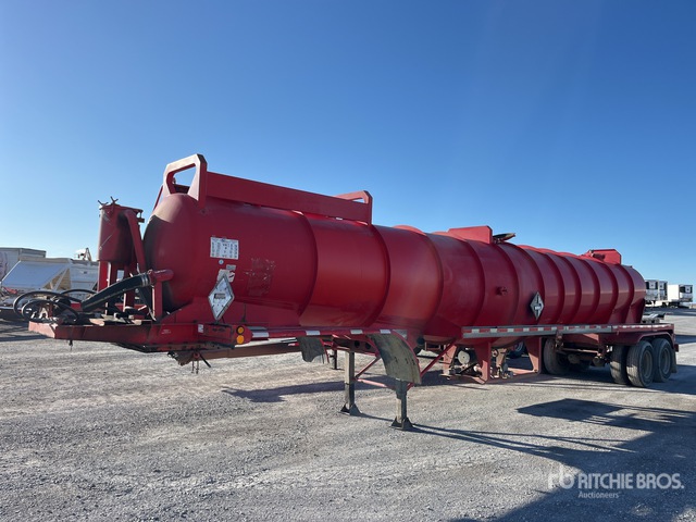 1989 Thompson 6000 gal T/A Vacuum Tanker Trailer | Ritchie Bros ...