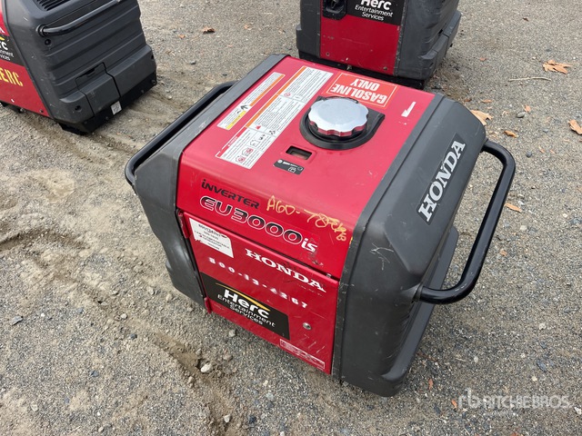 2016 Honda EU3000IS1A 2.8 kVA Portable Generator Set | Ritchie Bros ...