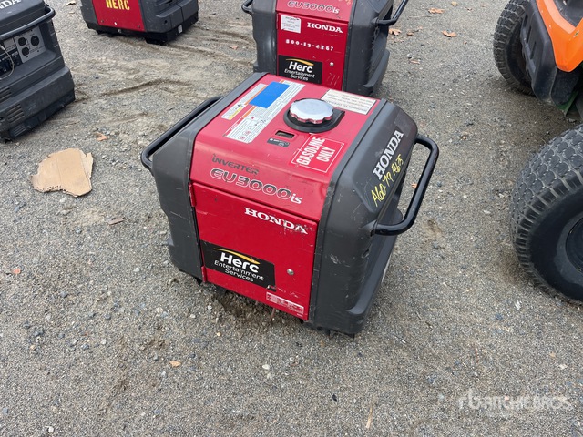 2016 Honda EU3000IS1A 2.8 kVA Groupe électrogène portable | Ritchie ...