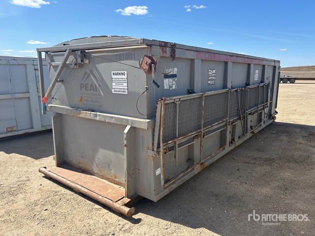 Custom Built 28 m3 Skid Waste Container | Ritchie Bros. Auctioneers