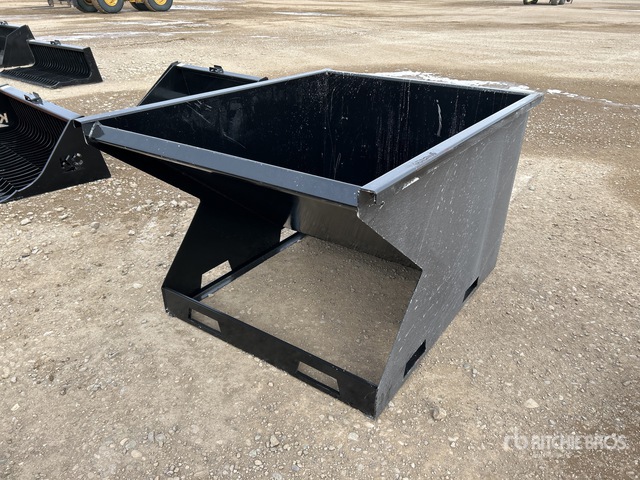 Kit Containers 1.5 cyd Skid Steer Dump Hopper (Unused) | Ritchie Bros ...