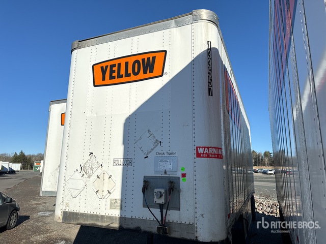 2016 Wabash 28 ft x 96 in S/A Turntable Van Trailer | Ritchie Bros ...