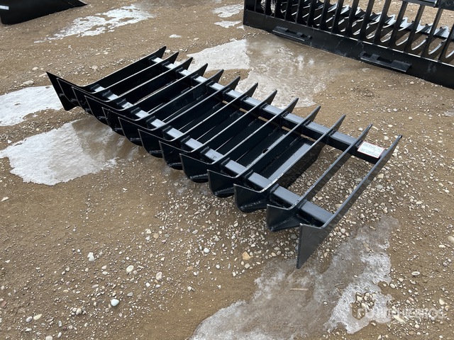 2024 Kit Containers QT-RR-70 70 in Skid Steer Root Rake (Unused ...