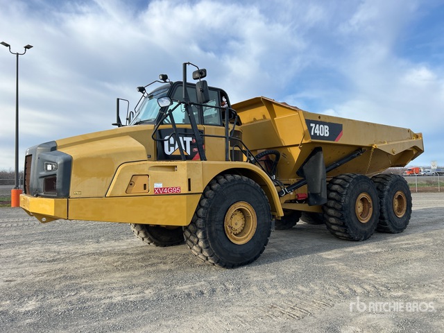 2014 Cat 740B Articulated Dump Truck | Ritchie Bros. Auctioneers