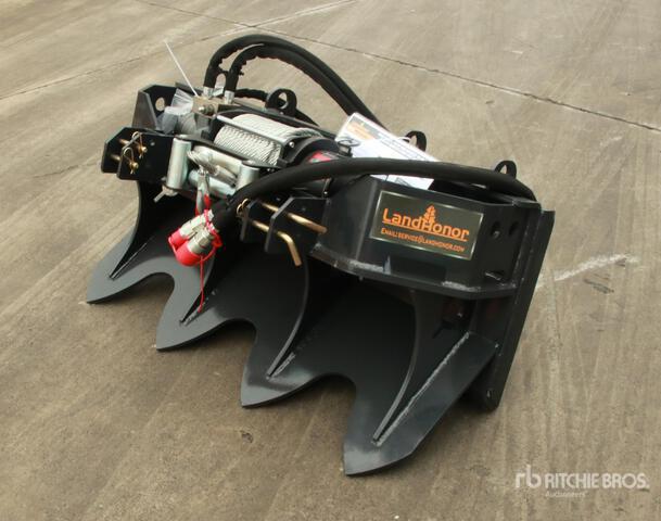 2024 Landhonor DGB-14-84D 15000 lb Skid Steer Winch Varios implementos minicargadora (Unused ...
