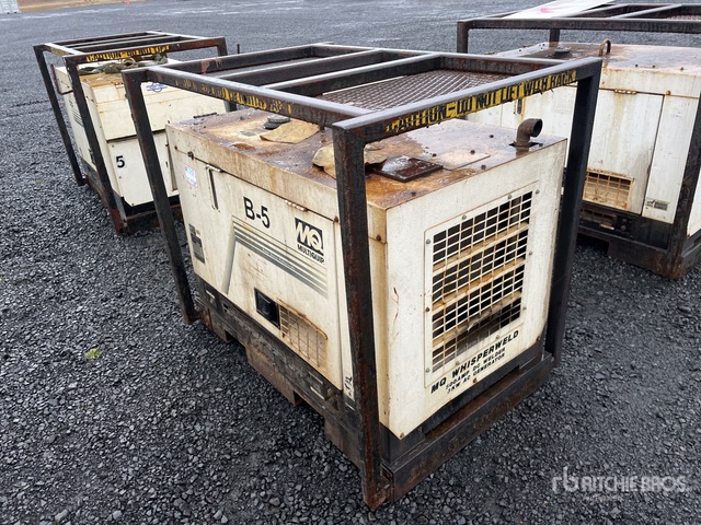 2012 Multiquip DAW 500 5A 500 A Skid-Mounted Stick Engine Driven Welder ...