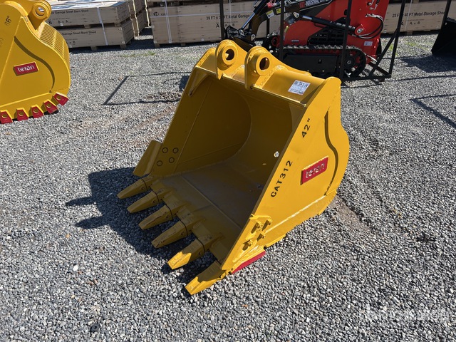 Teran BKT31242 42 in Digging Excavator Bucket - Fits Cat 312 (Unused ...