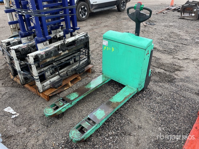 Mitsubishi PW23 4500 lb Electric Pallet Jack | Ritchie Bros. Auctioneers