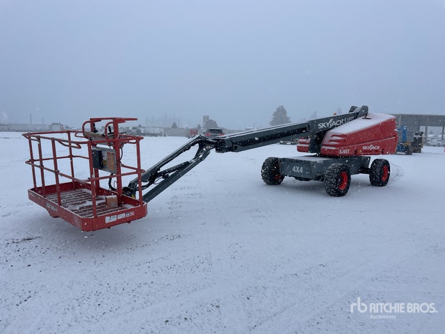 2017 Skyjack SJ45T 4WD Diesel Telescopic Boom Lift | Ritchie Bros ...