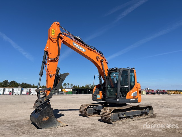 2021 Doosan DX140 LCR Tracked Excavator | Ritchie Bros. Auctioneers