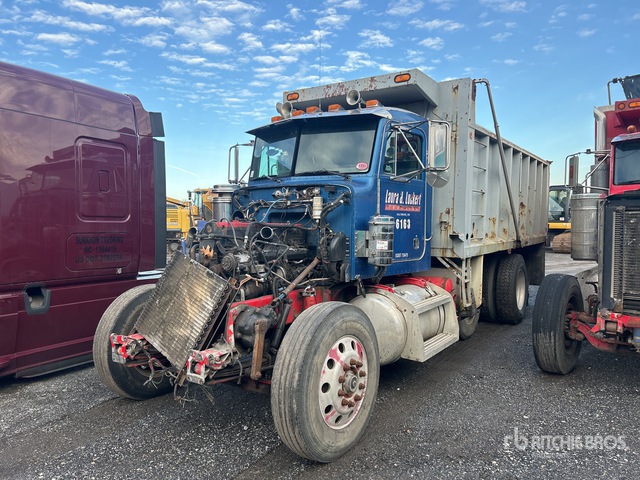 2000 Peterbilt 378 6x4 Camion à benne basculante Tridem (Inoperable ...