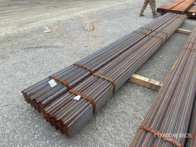 Quantity of (2) Bundles of 20 ft x 3/8 in Round Bar | Ritchie Bros ...