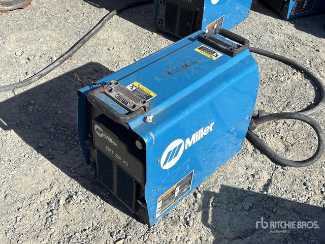Miller XMT 350 VS Skid-Mounted Multi-Process Electric Welder | Ritchie ...