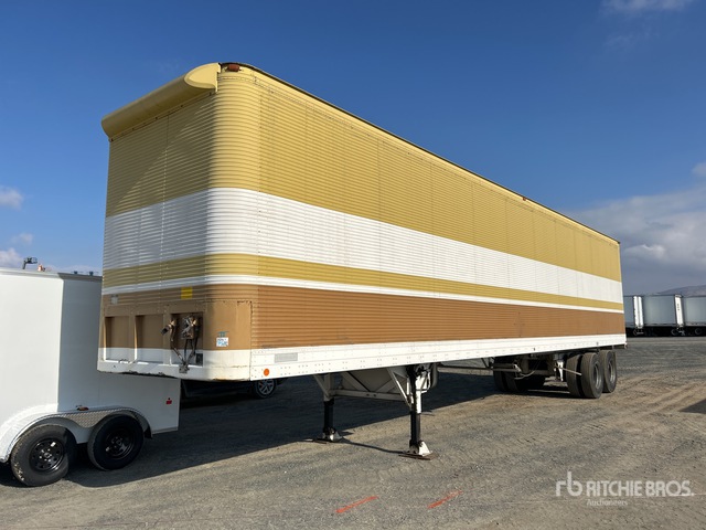 1983 Fruehauf FB9-F2-45 45 ft x 102 in T/A Van Trailer | Ritchie Bros ...