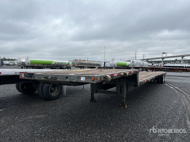 1990 Trail King TS700S482 44080 lb 48 ft T/A Single Drop Step Deck ...