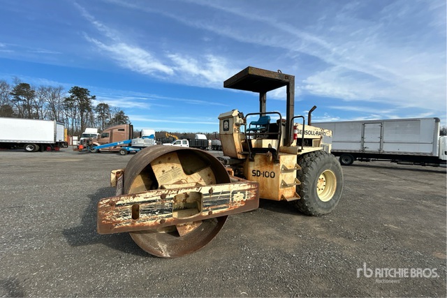 1988 Ingersoll Rand SD-100 Rodillo compactador | Ritchie Bros. Auctioneers