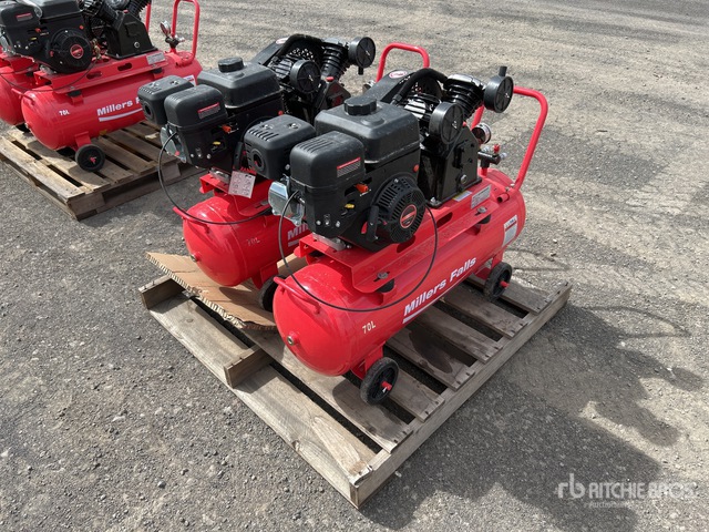 Quantity of (2) Multiquip 70 L Air Compressor (Unused) | Ritchie Bros ...