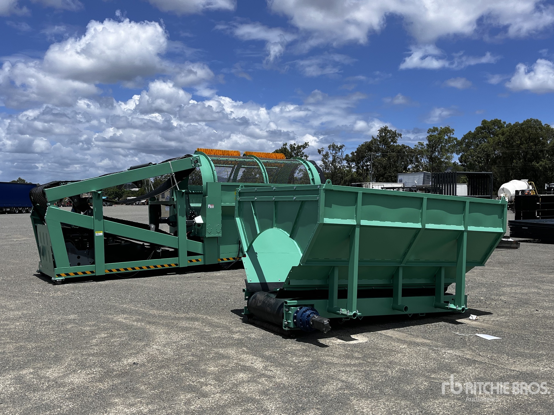 2025 VICKEY 510W 5 ft x 10 ft Portable Trommel Screen Plant (Unused ...