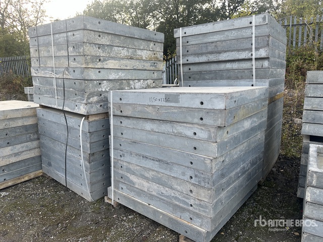 Quantity of (36) Meva Mammut Panel System G-M Formwork Panel 1250mm X ...
