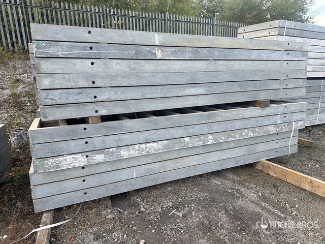 Quantity of (12) Meva Mammut Panel System G-M Formwork Panel 3500mm X ...