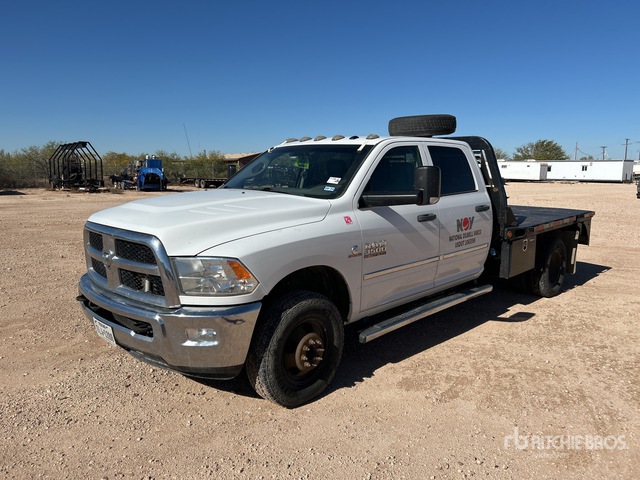 2017 Ram 3500 4x4 Crew Cab Flatbed Truck | Ritchie Bros. Auctioneers