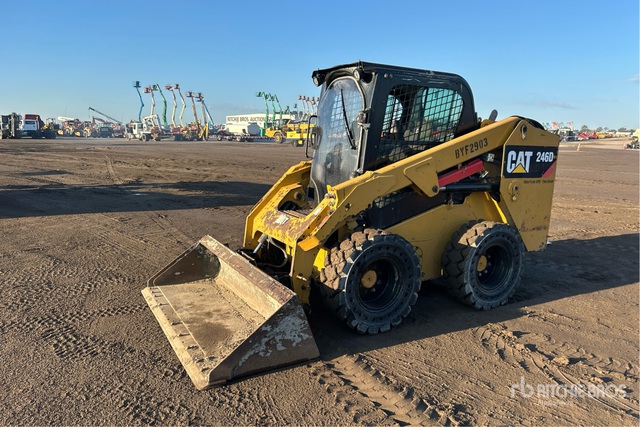 2016 Cat 246D Two-Speed High Flow XPS Skid Steer Loader | Ritchie Bros ...