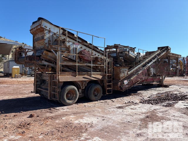 Crush Boss 4142 Portable Closed Circuit Impact Crusher Plant in Salina ...