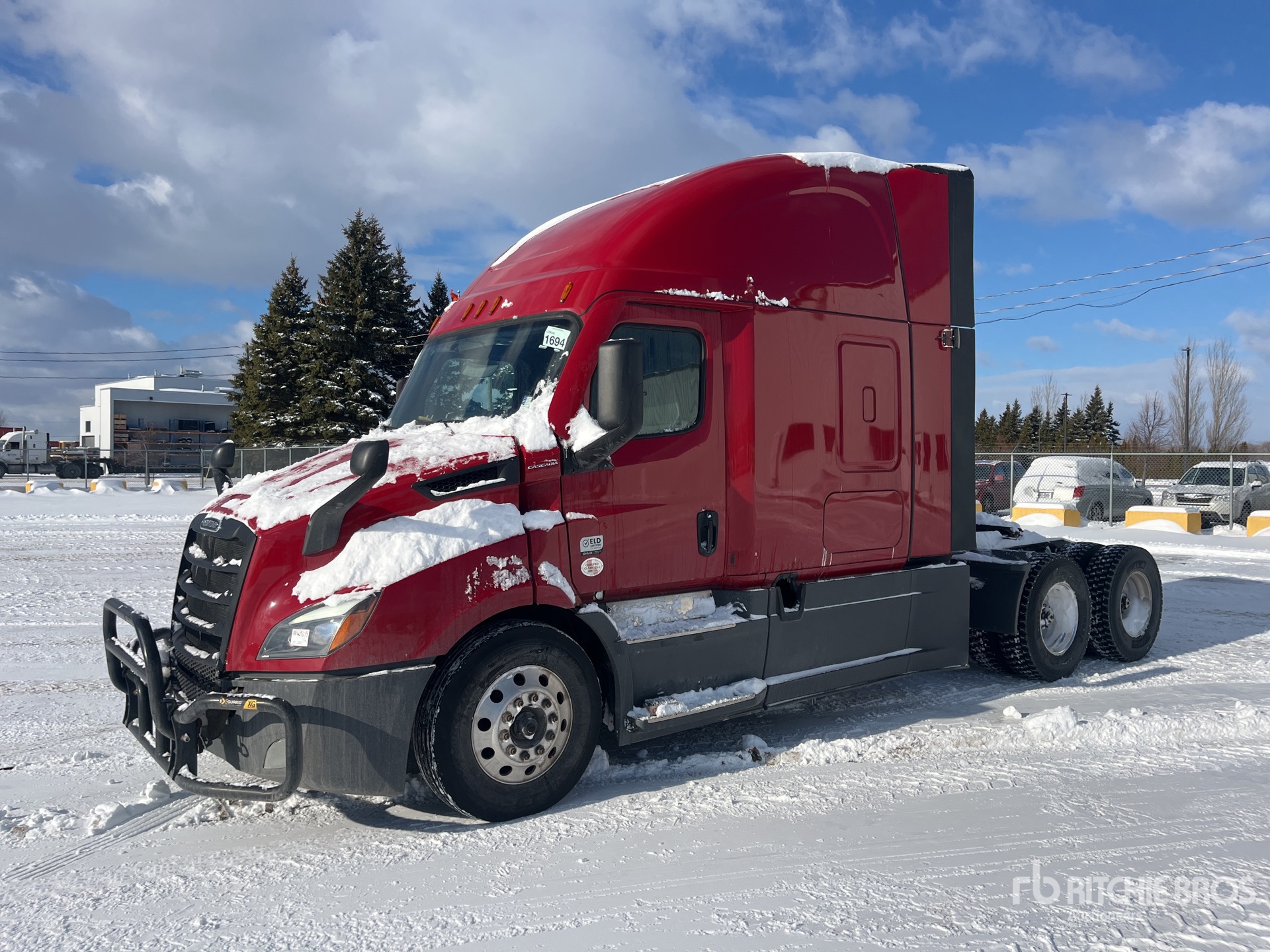 2021 Freightliner Cascadia 116 Tracteur routier couchette | Ritchie Bros. Auctioneers