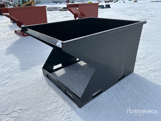 Kit Containers Skid Steer Dump Hopper (Unused) | Ritchie Bros. Auctioneers