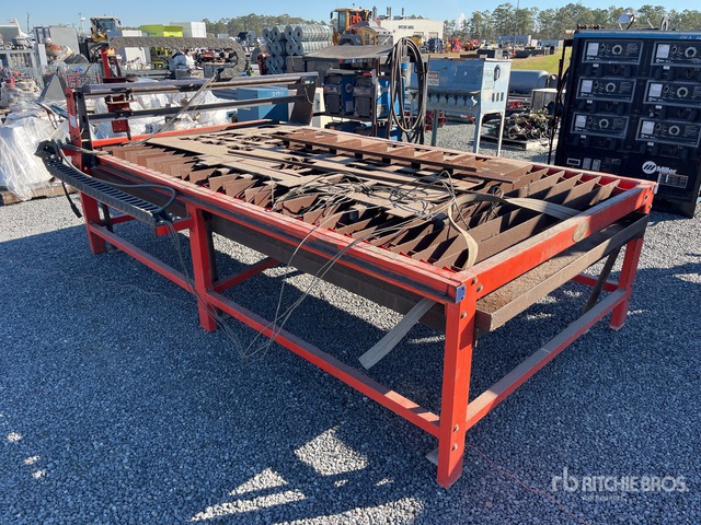 Burn Tables 72 in x 137 in Plasma Cutter Table | Ritchie Bros. Auctioneers
