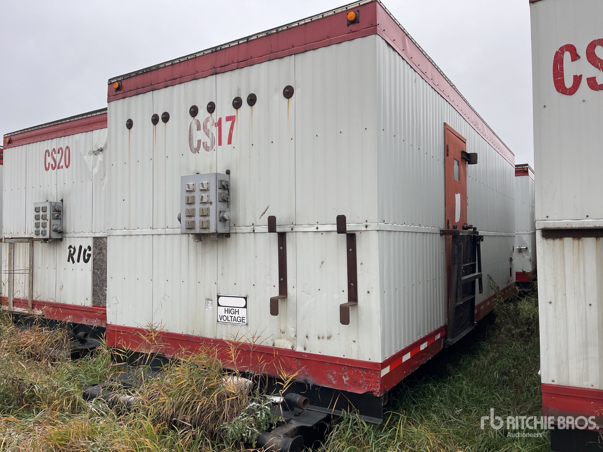 2001 Atco 25 ft x 10 ft Skid-Mounted Core Shack | Ritchie Bros. Auctioneers