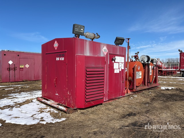 Cummins DSGAE-1207395 200 kW Skid-Mounted Stand-By Enclosed Generator ...