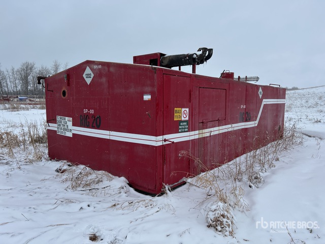 National Oilwell Skid-Mounted Enclosed Mud Pump (Inoperable) | Ritchie Bros. Auctioneers