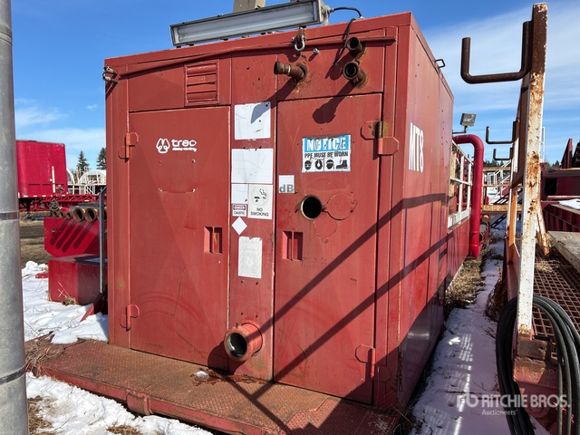 Open Top Skid-Mounted 25 m3 Enclosed Mud Tank | Ritchie Bros. Auctioneers