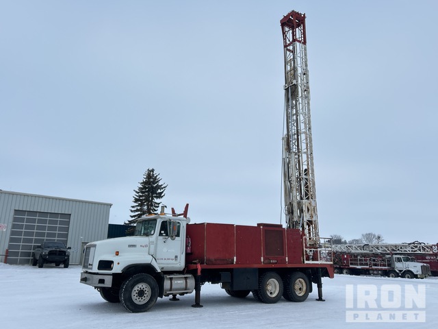 Atlas Copco TH60 Rig on 1999 International 5000 Paystar 6x4 Drill Truck ...